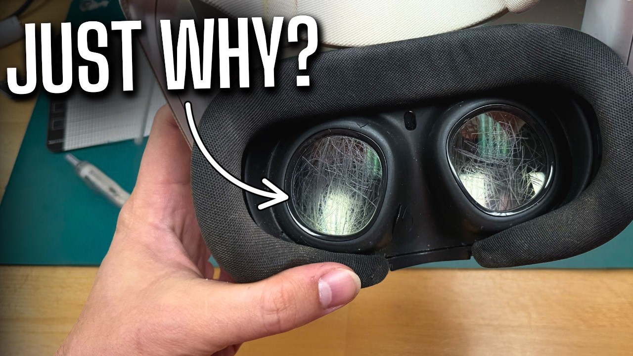 The Worst Quest 3 Lens Damage I've Ever Seen