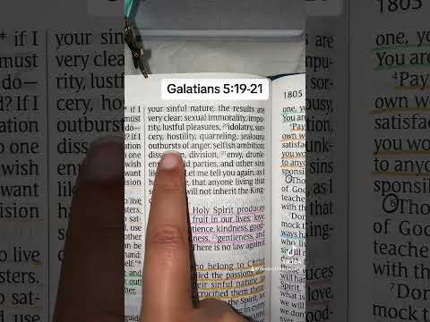 Galatians 5:19-21