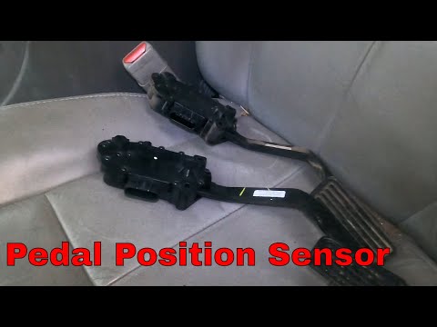 2005 Chevrolet trailblazer accelerator pedal position sensor replacement