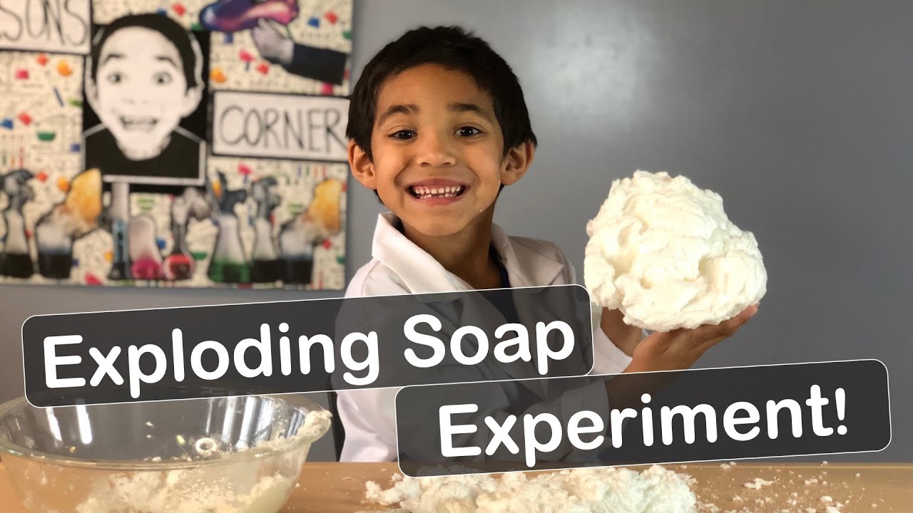 Easy Exploding Soap Experiment for Kids!