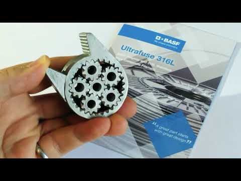 Ultrafuse 316L Stainless steel single print planetary clamp