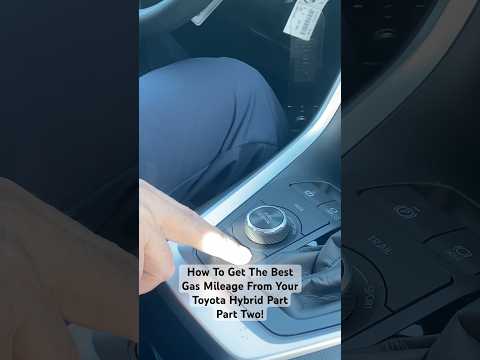 How To Get The Best Gas Mileage From Your Toyota Hybrid Part Two! #toyota #toyotahybrid #toyotatips
