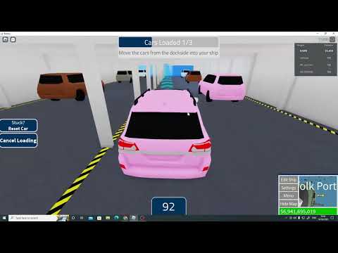 Roblox - Driving Mark v class from norfolk to emerald (Shipping Lanes)