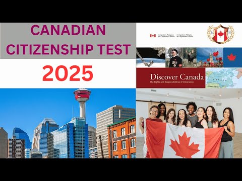 50 Civics Question's & Answer's for Canadian Citizenship Test 2025.
