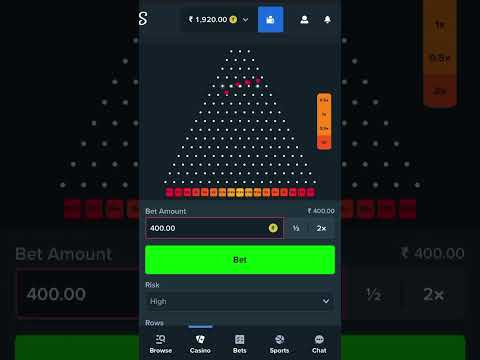 ₹400 balls drop at Plinko stake #stake #plinko #stakeindia