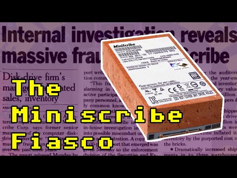 They Shipped Bricks Instead of Hard Drives - The Miniscribe Accounting Fraud