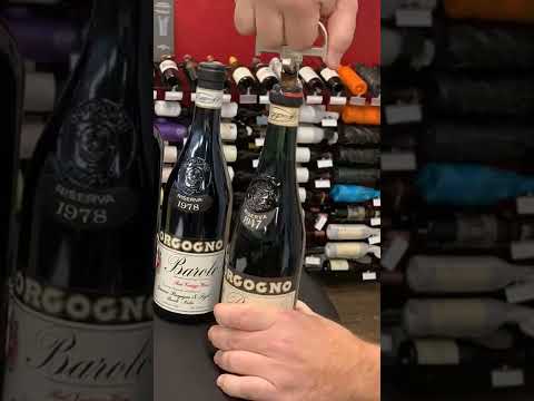 Opening a bottle of 1947 Barolo with The Durand corkscrew