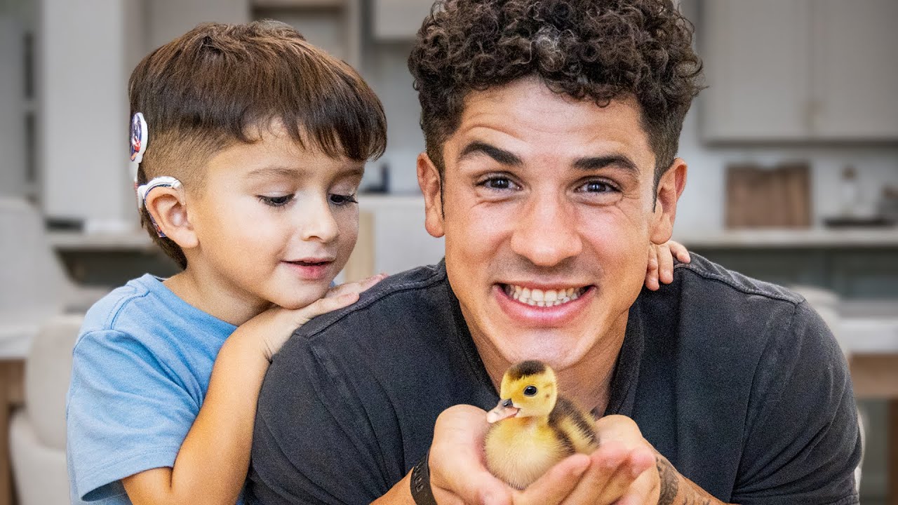 WE GOT A PET DUCK!!!!