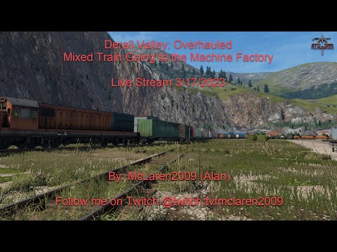 Steam Community :: Video :: Mixed Train Going to the Machine Factory in VR. Derail Valley ...