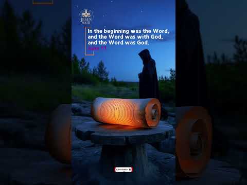 In the Beginning Was the Word | John 1:1 | Deep & Powerful Bible Verse