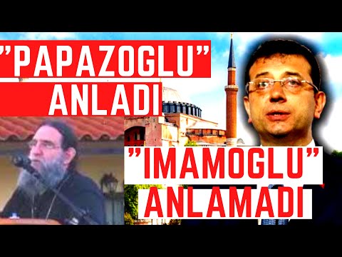 YUNAN RAHIP AYASOFYA KONUŞMASI | GRIECHISCHER PAPST ÜBER HAGIA SOPHIA MOSCHEE | TÜRKLER OLMASAYDI...