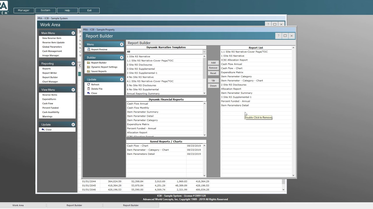 PRA ICBI Sample Report