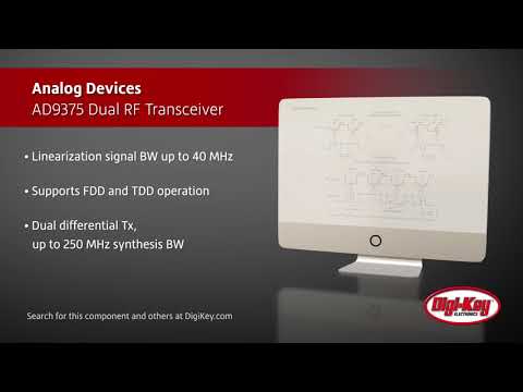 Analog Devices AD9375 Transceiver | Digi-Key Daily