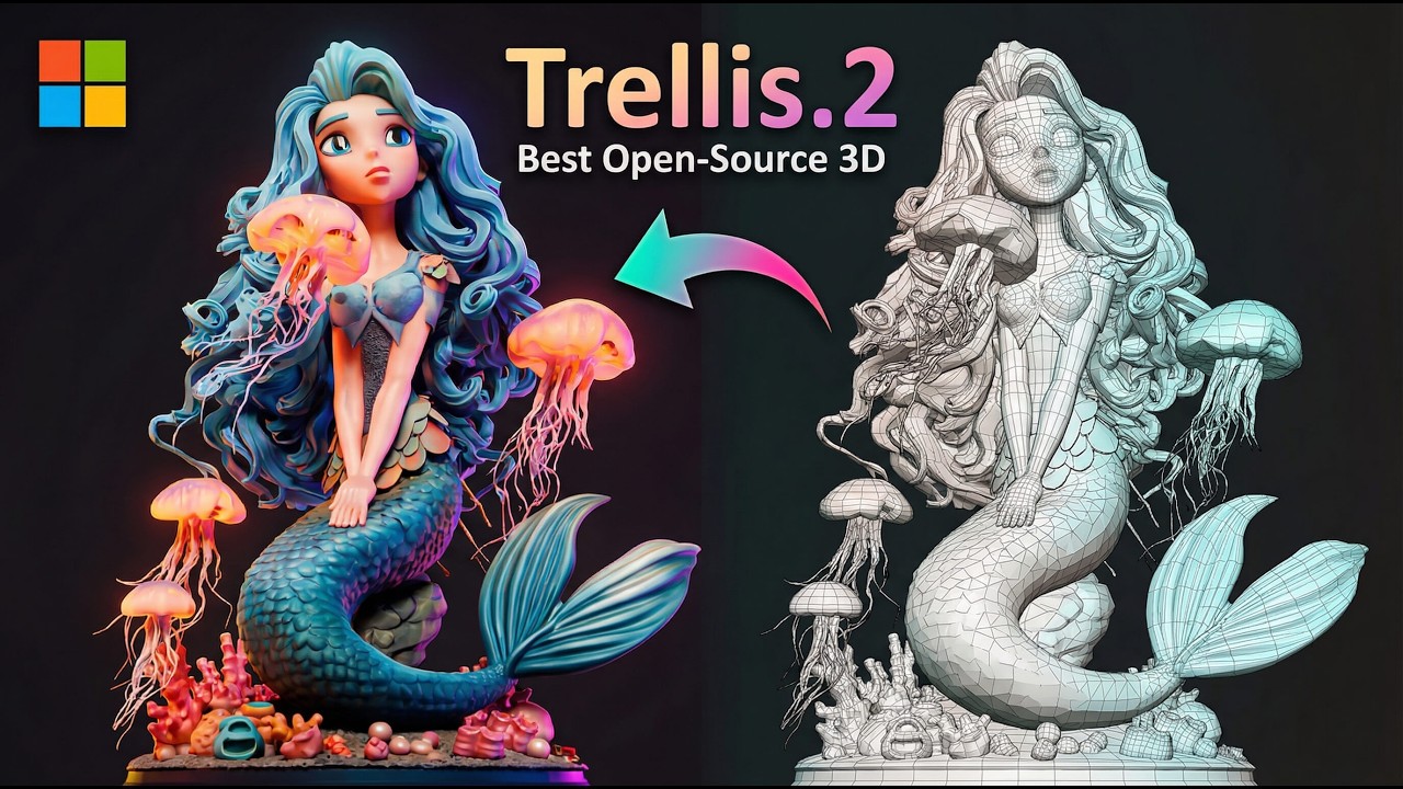 Best Open-Source 3D AI From Microsoft? - Trellis.2
