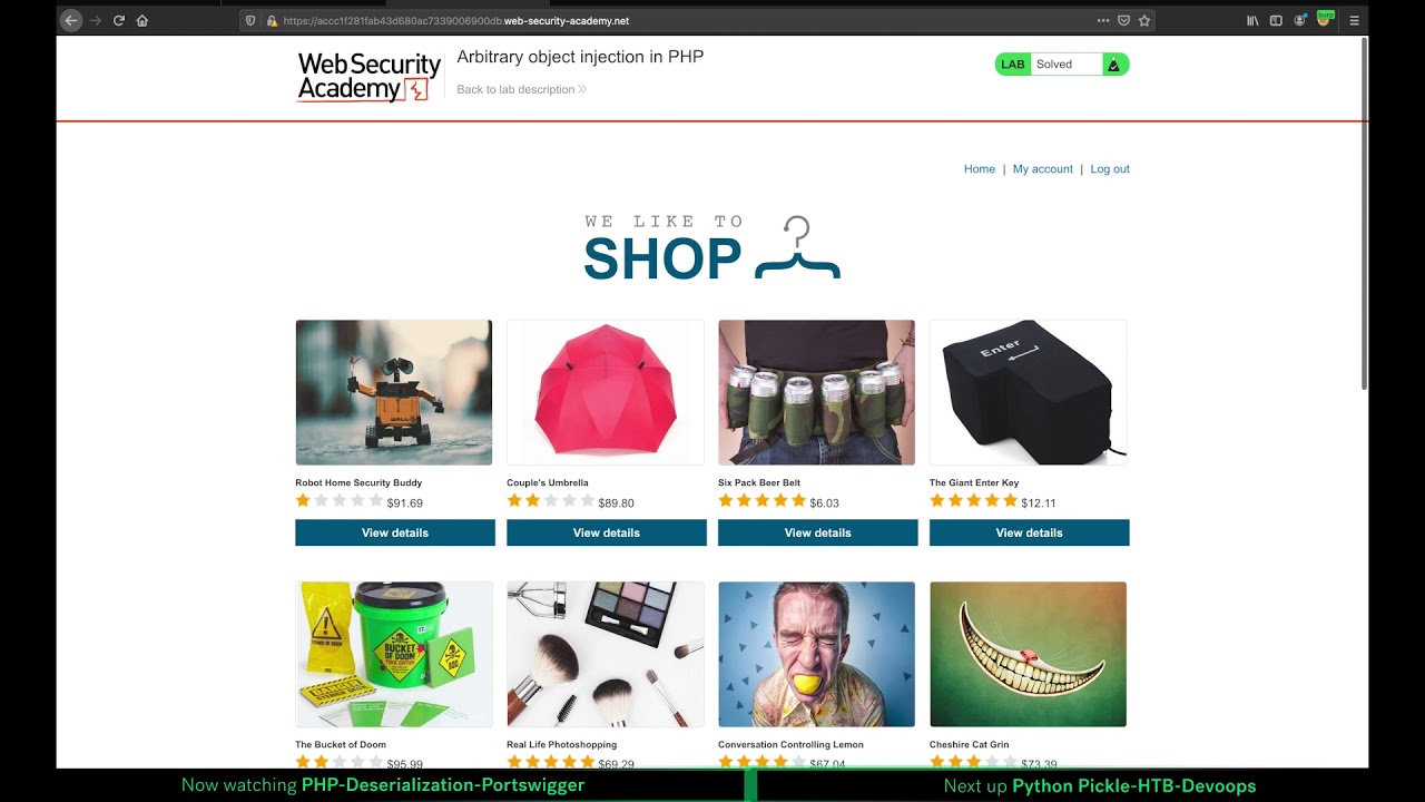 Deserialization All-In-One