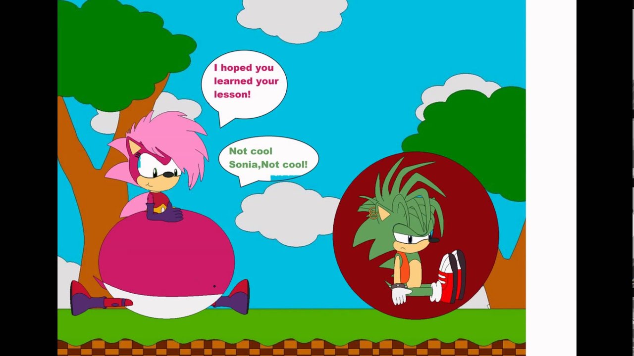 Sonia The Hedgehog Vore 3