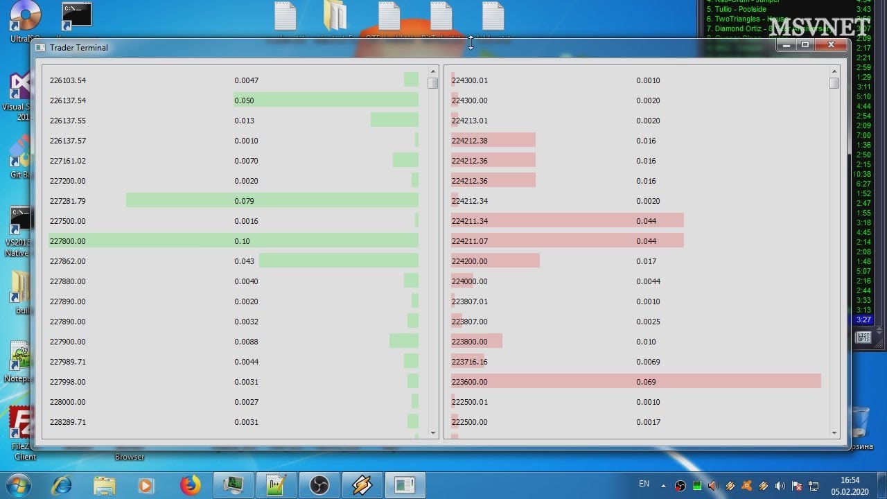 Replace widget QProgressBar to custom widget (OrderWidget)