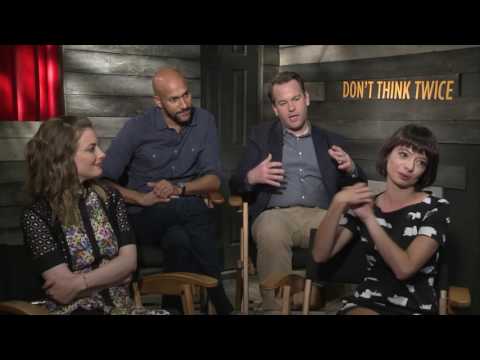 Gillian Jacobs, Keegan-Michael Key, Mike Birbiglia & Kate Micucci: DON'T THINK TWICE