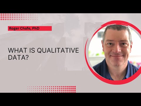 What is Qualitative Data?