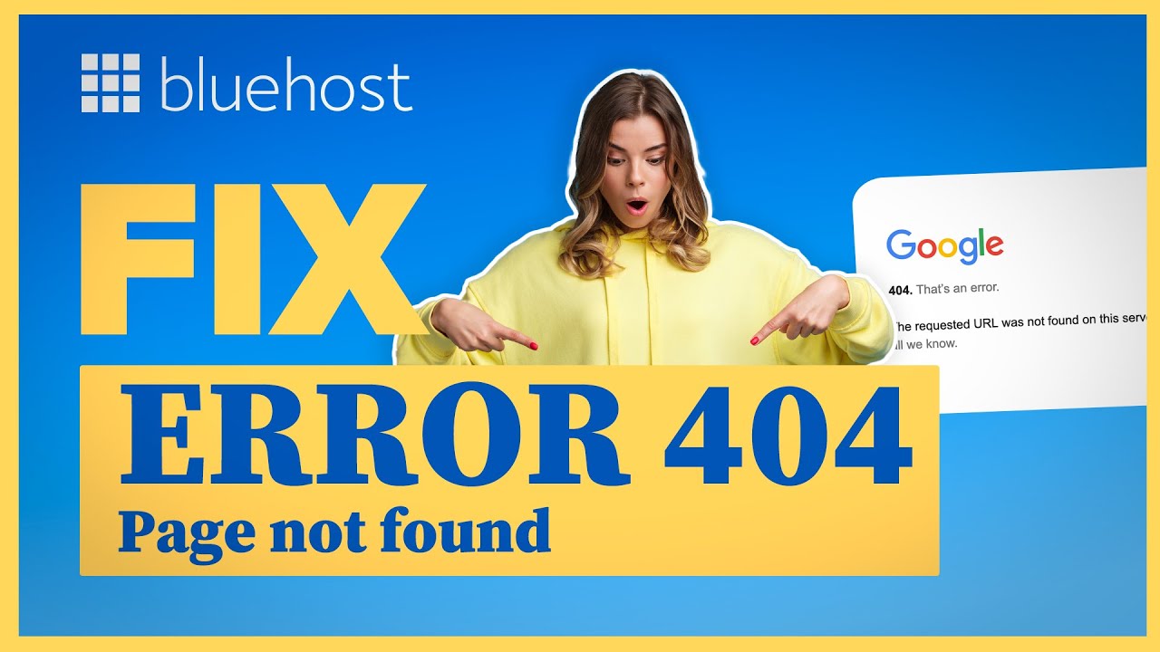 How to Fix 404 Page Not Found Error