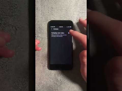 How To Turn Off Autoplay On YouTube #Shorts