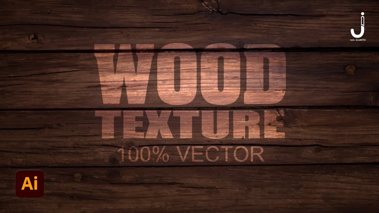 Create Realistic Vector WOOD TEXTURE in Adobe Illustrator - Quick and Easy Steps