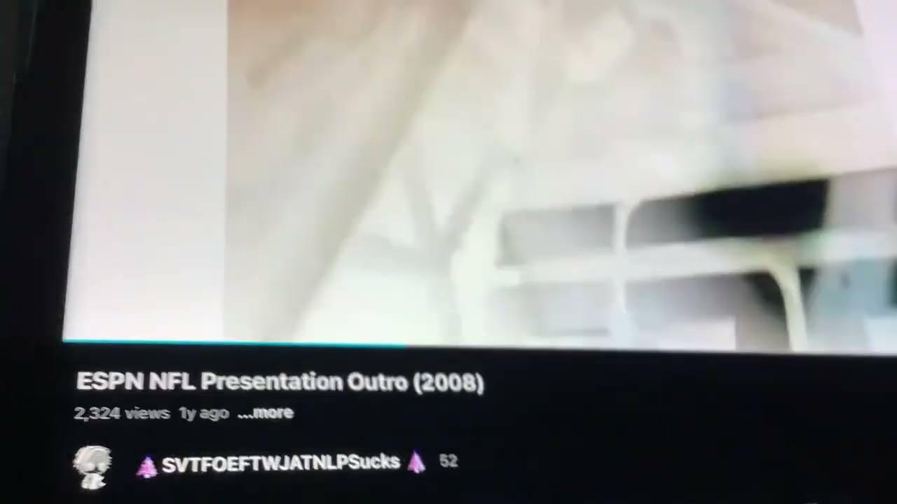 2008 NFL Presentation Intros and Outros (missing an outro)