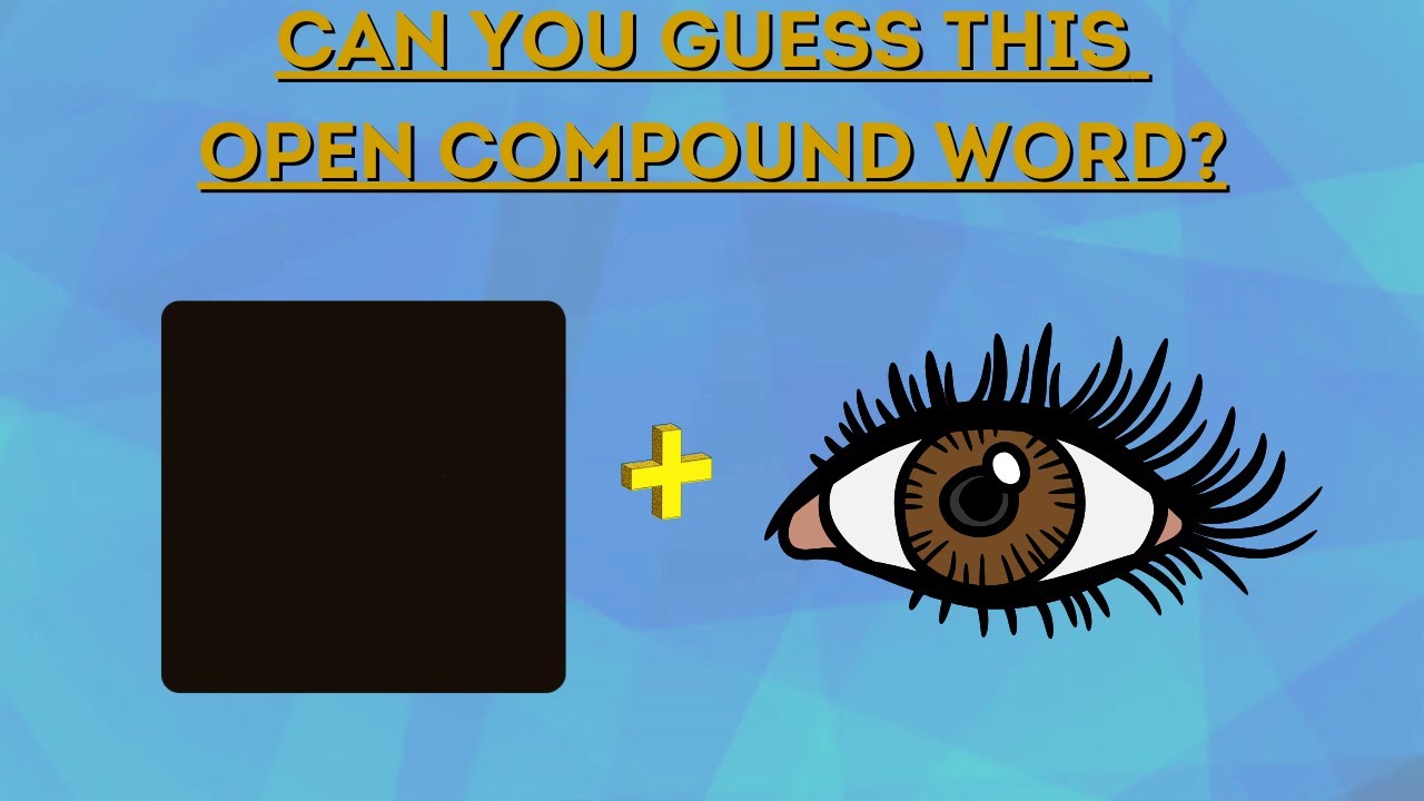 GUESS THE COMPOUND WORD in 5 seconds I 30 Open Compound Words I Picture Game I #readytestgo🔴🟡🟢