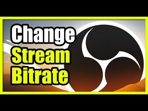How to Change Live Stream Bitrate & Youtube Recommendations using OBS on PC (Easy Tutorial)
