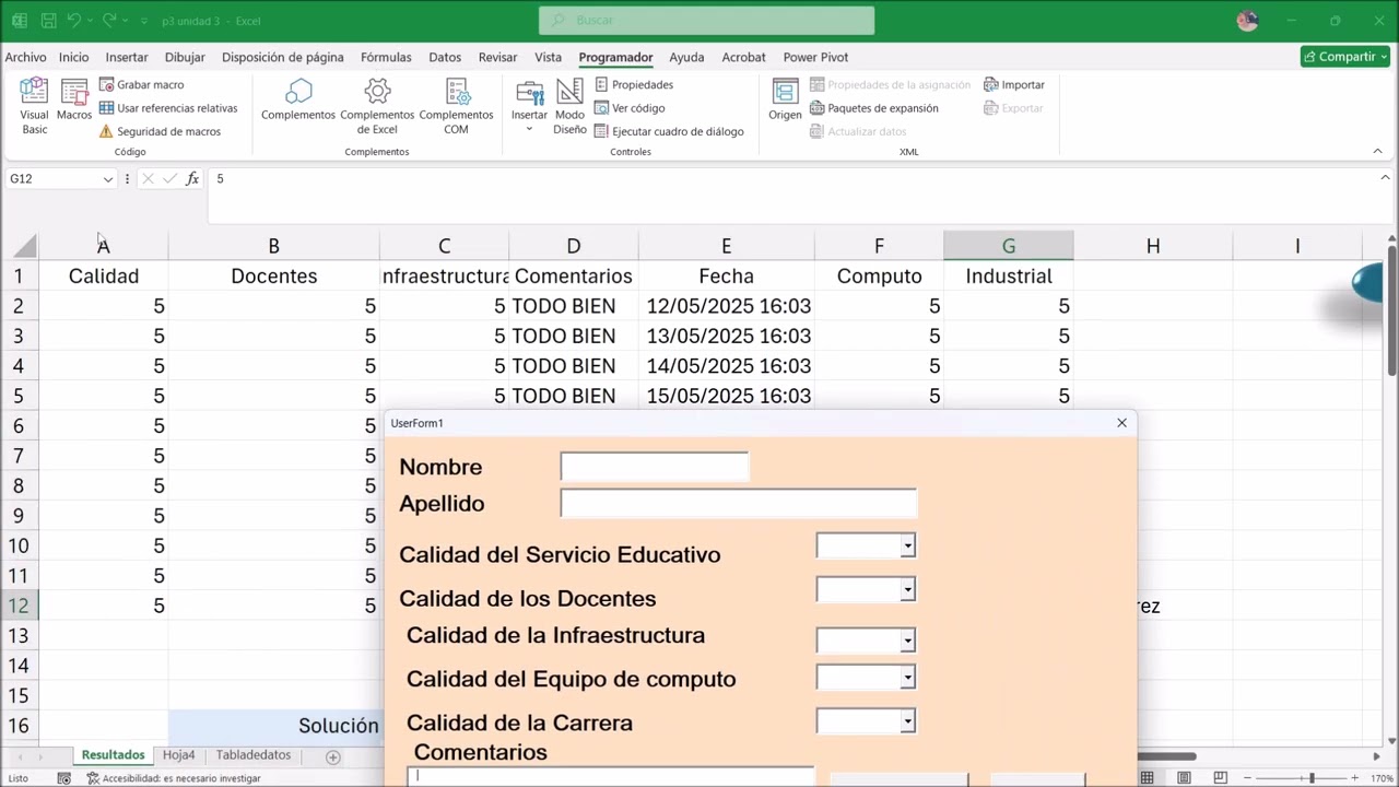 Práctica #3  Unidad 3  Parte 2