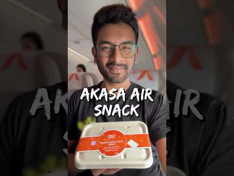 Dining In The Sky: Akasa Air Food Review! โ๏ธ๐ฅญ๐ฝ๏ธ