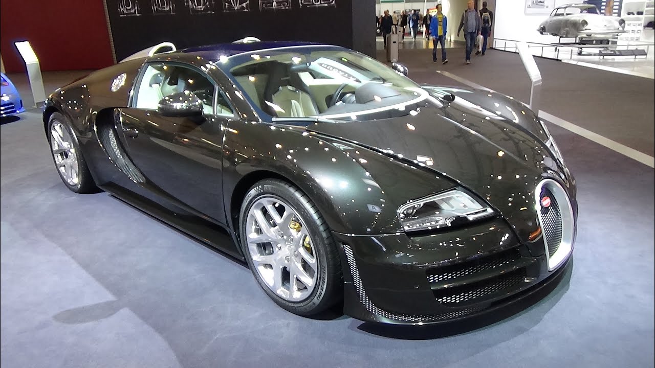 2014, Bugatti Veyron 16,4 Grand Sport Vitesse, Exterior and Interior, Techno Classica Essen 2015