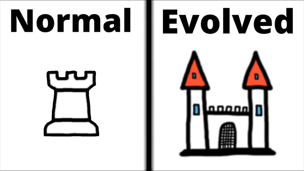 Chess, but Pieces EVOLVE