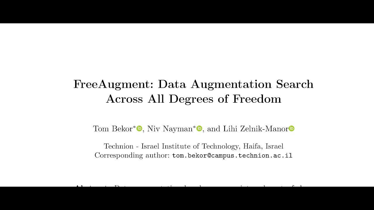 FreeAugment: Data Augmentation Search Across All Degrees of Freedom
