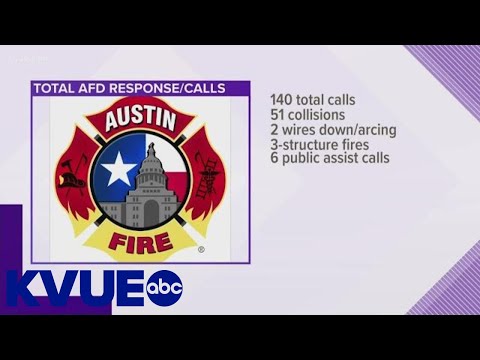 Winter weather causes delays for EMS, AFD and APD | KVUE