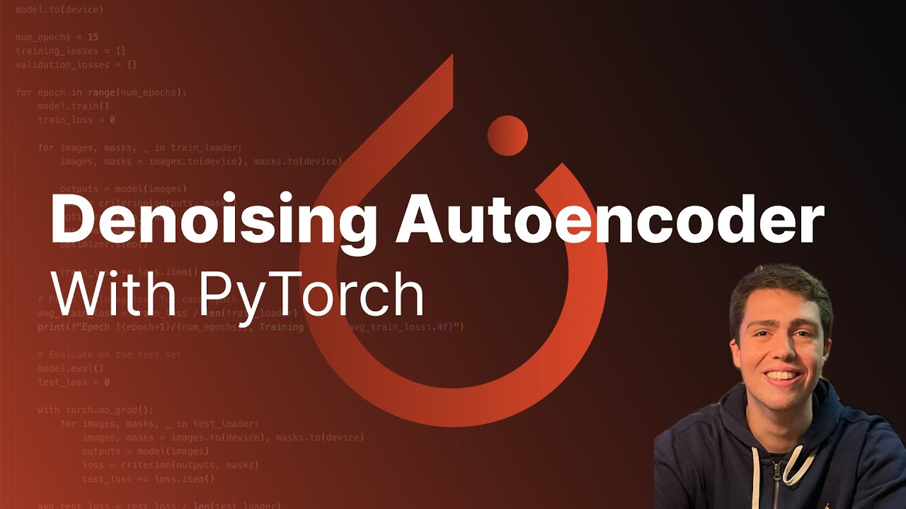 Building a Denoising Autoencoder with PyTorch: MNIST Step-by-Step Tutorial