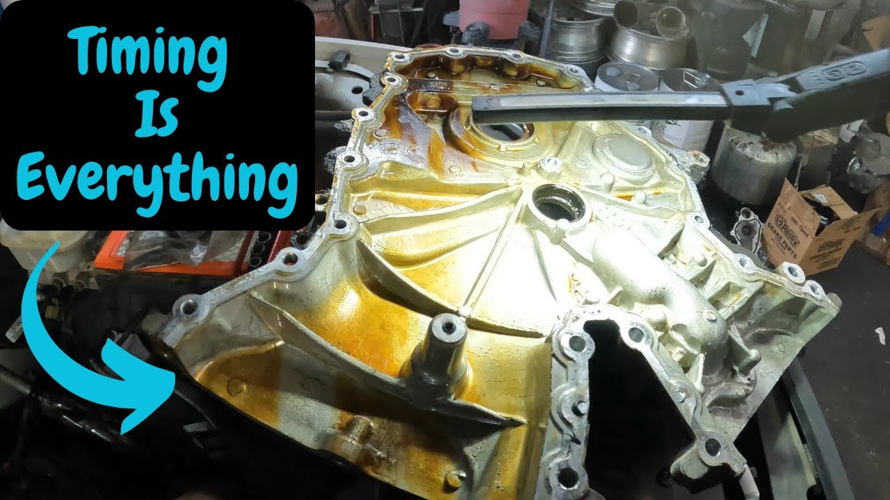 F150 3.5 NON-TURBO Timing Cover Gasket Replacement Part 1