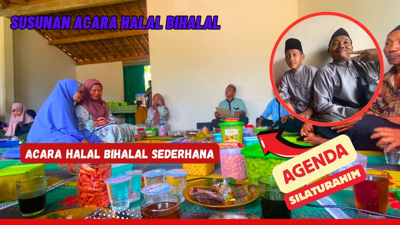 Susunan Acara Halal Bihalal yang Baik dan Benar