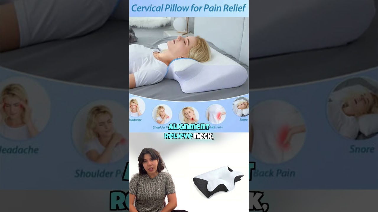 How to Stop Snoring Naturally - Anti Snore Pillow | Memory Foam Butterfly Orthopaedic Neck Pillow