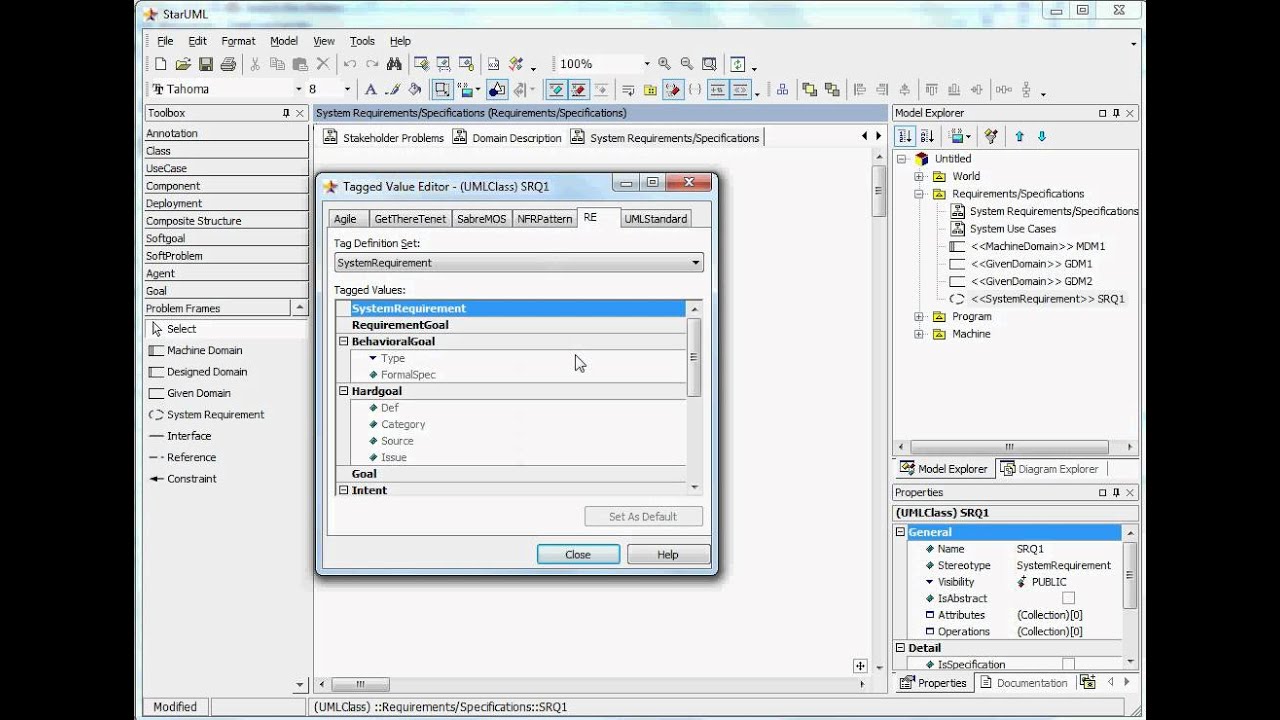 Creating a Problem Frames Problem Diagram