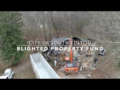 South Fulton Begins Blighted Property Demolition