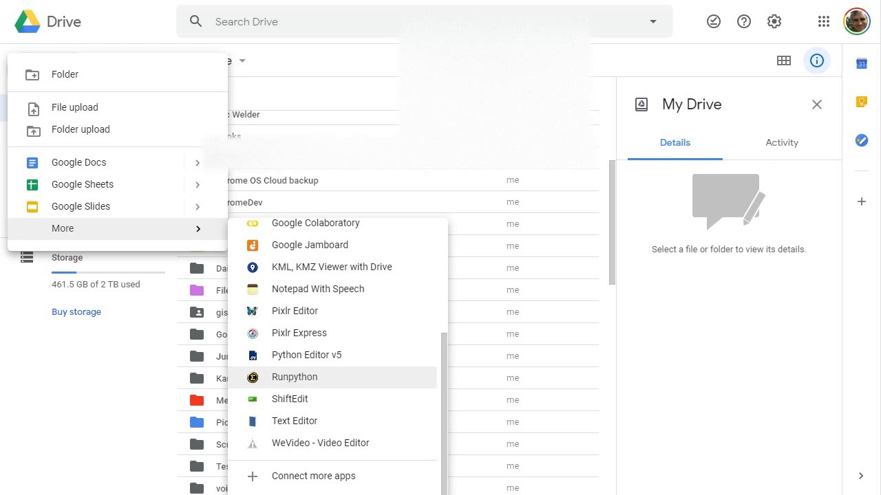 Runpython and Python 3: Working With Google Drive
