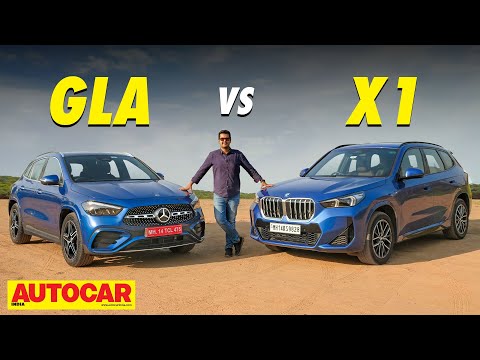2024 Mercedes-Benz GLA vs BMW X1 - Which should be your first luxury SUV? | @autocarindia1