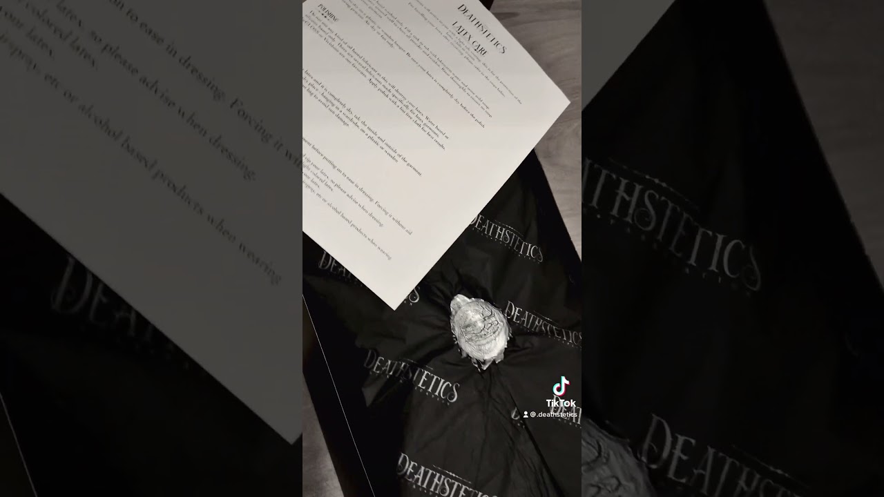 Deathstetics Latex Unboxing