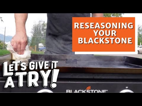 How to Reseason your Blackstone | Blackstone Griddles