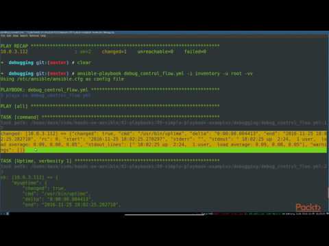 Learn Ansible 2 for Beginners Debugging and Troubleshooting | packtpub com - Mind Luster