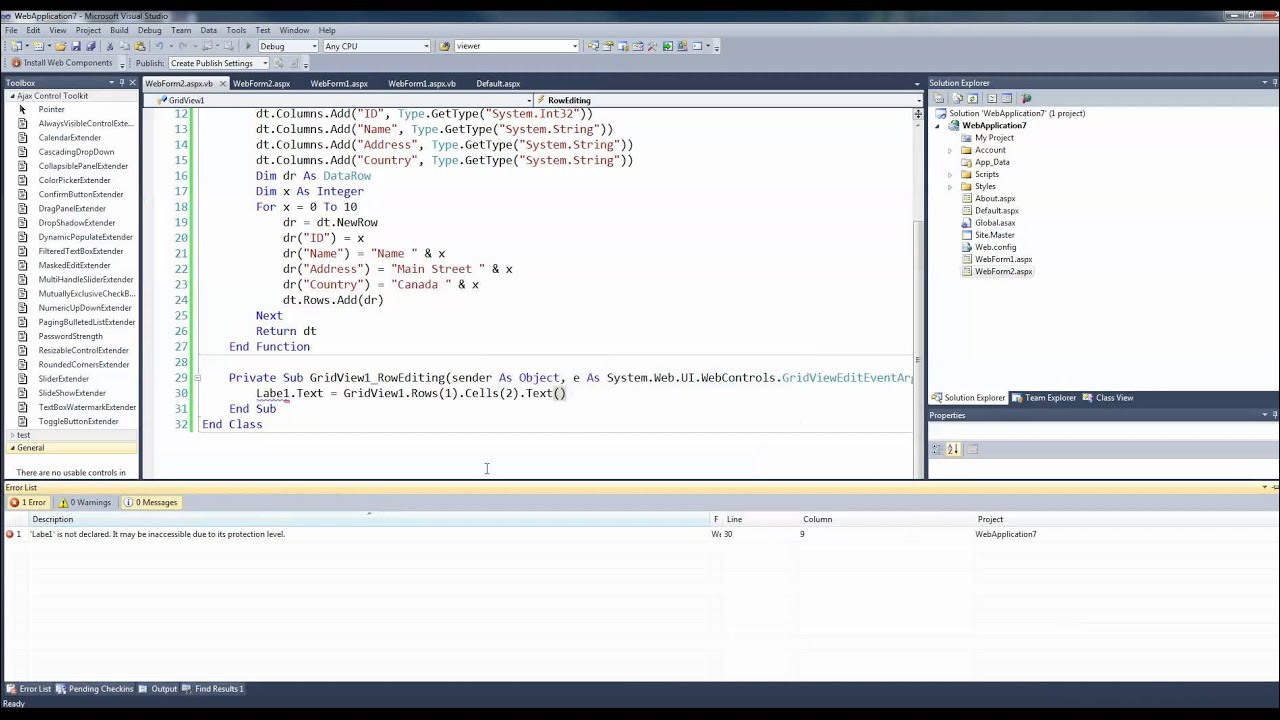 ASP.NET GridView DataKeyNames