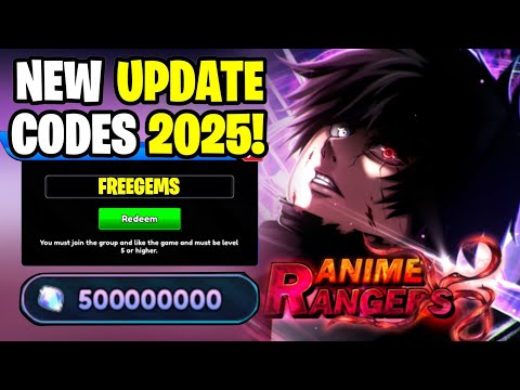 *NEW* ALL WORKING CODES FOR ANIME RANGERS X IN MAY 2025! ROBLOX ANIME RANGERS X CODES