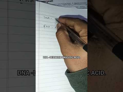 DNA ,RNA FULL FORM.#ytshorts,#viralshort ,#shortsfeed ,#FULLFORMSSHORTS
