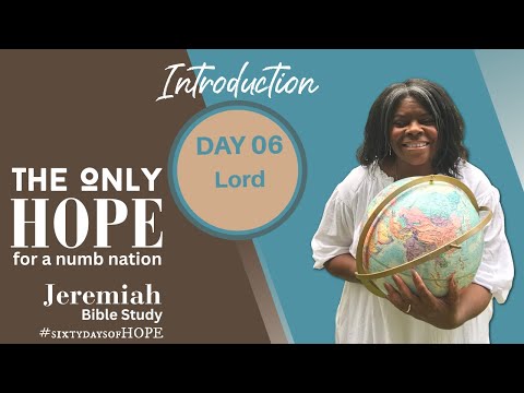 WHY is the Book of Jeremiah so important? (The only hope for a numb nation): #sixtydaysofhope